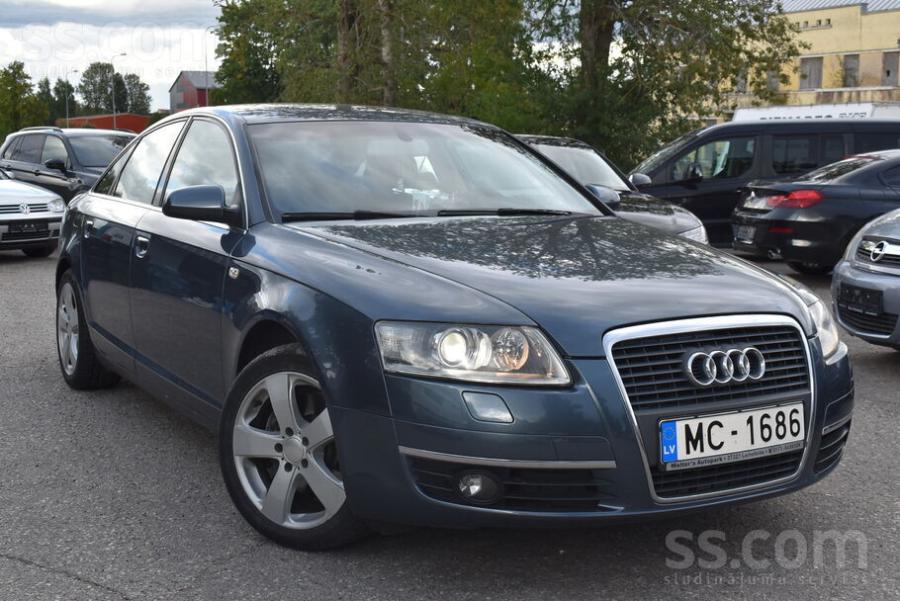 Pelēks Audi A6 2007 Kuldīga, ar dzinēja tilpumu 2.70 L un nobraukumu 0 tūkst. km par 5390 €, foto 5 vietnē AUTOMOTO.COM.LV