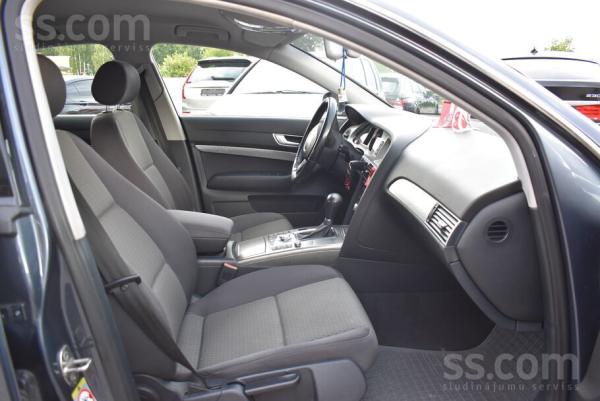 Grey Audi A6 2007 in Kuldiga, with an engine capacity of 2.70 L and mileage of 0 thousand km for 5390 €, photo 5 on AUTOMOTO.COM.LV