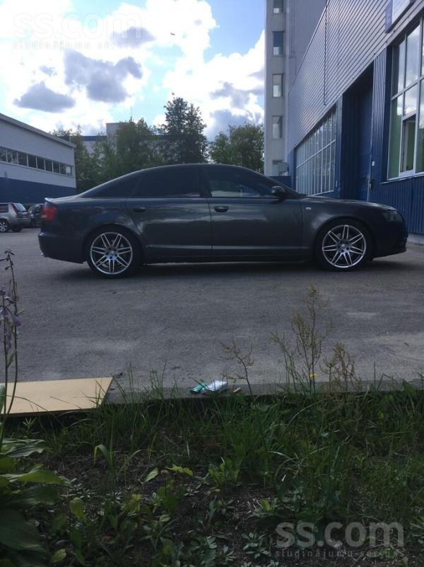 Pelēks Audi A6 2007 Rīga, ar dzinēja tilpumu 3.00 L un nobraukumu 265 tūkst. km par 3999 €, foto 1 vietnē AUTOMOTO.COM.LV