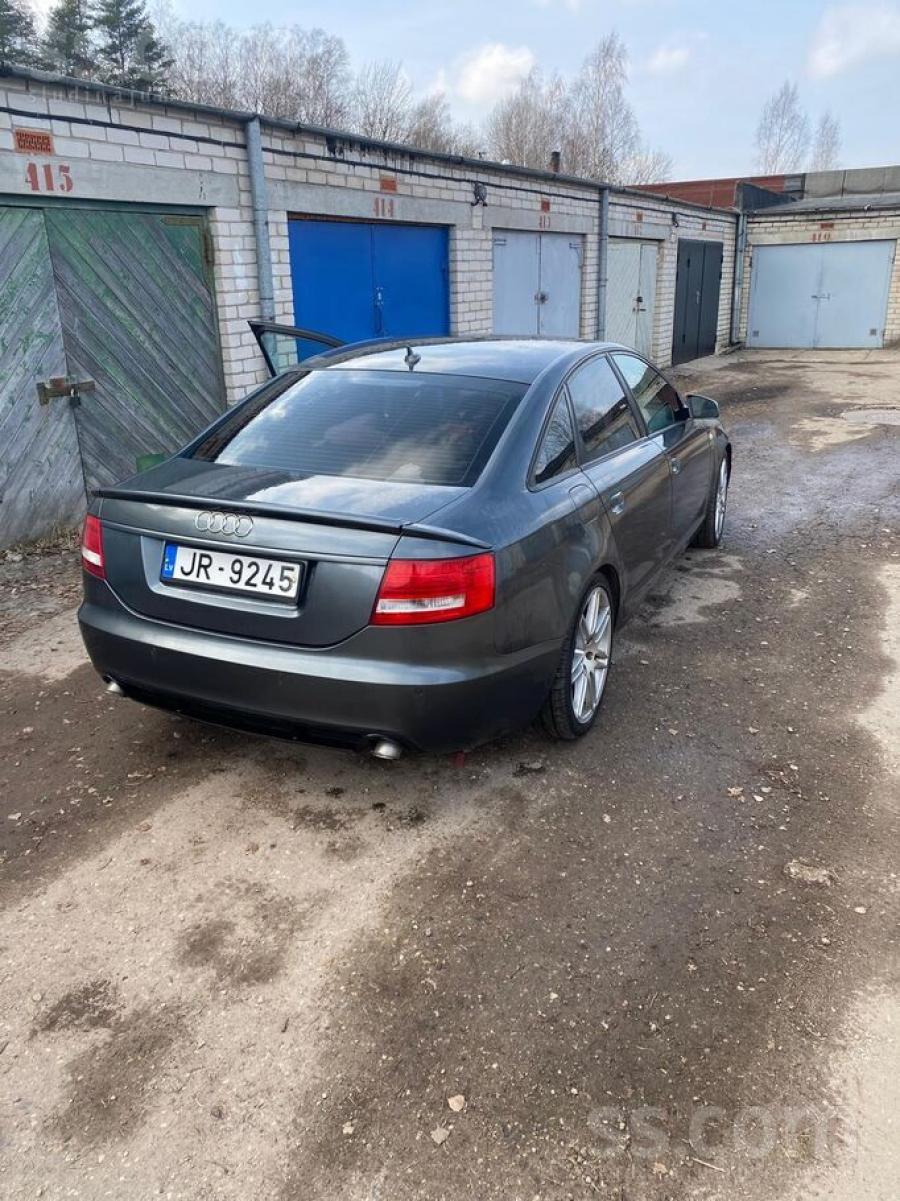 Серый Ауди А6 2007 в Рига, объемом двигателя 3.00 л и пробегом 265 тыс. км за 3999 €, фото 4 на AUTOMOTO.COM.LV