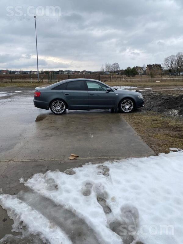Pelēks Audi A6 2007 Rīga, ar dzinēja tilpumu 3.00 L un nobraukumu 265 tūkst. km par 3999 €, foto 5 vietnē AUTOMOTO.COM.LV