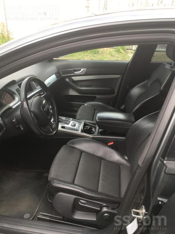 Pelēks Audi A6 2007 Rīga, ar dzinēja tilpumu 3.00 L un nobraukumu 265 tūkst. km par 3999 €, foto 6 vietnē AUTOMOTO.COM.LV