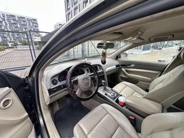 Audi A6 2007 in Vilnius on AUTOMOTO.COM.LV Grey Audi A6 2007 in Vilnius, with an engine capacity of 2.40 L and mileage of 500 thousand km for 1800 €, photo 7 on AUTOMOTO.COM.LV