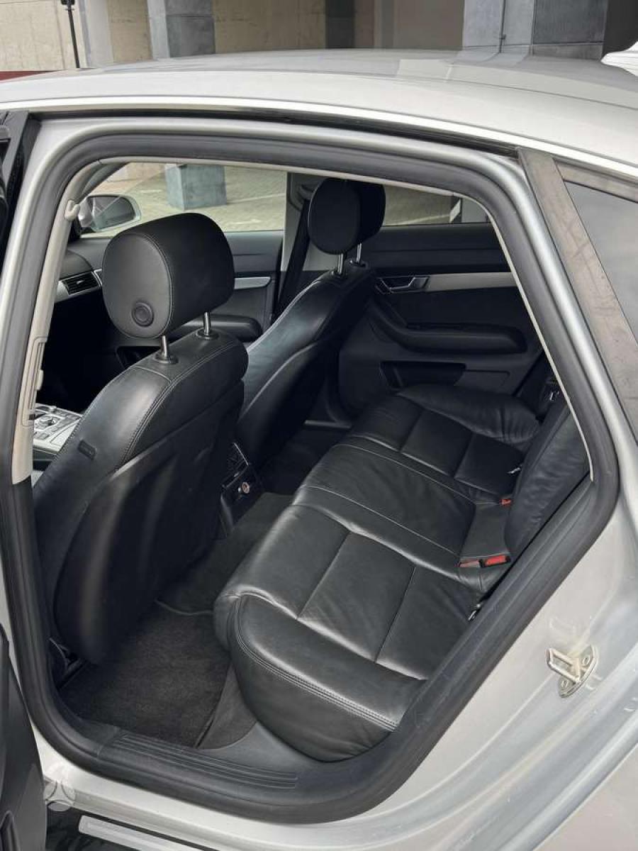 Grey Audi A6 2007 in Vilnius, with an engine capacity of 2.97 L and mileage of 330 thousand km for 1650 €, photo 7 on AUTOMOTO.COM.LV