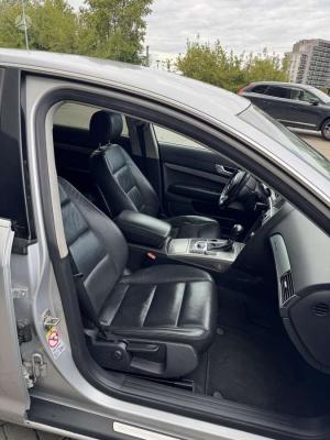 Grey Audi A6 2007 in Vilnius, with an engine capacity of 2.97 L and mileage of 330 thousand km for 1650 €, photo 9 on AUTOMOTO.COM.LV