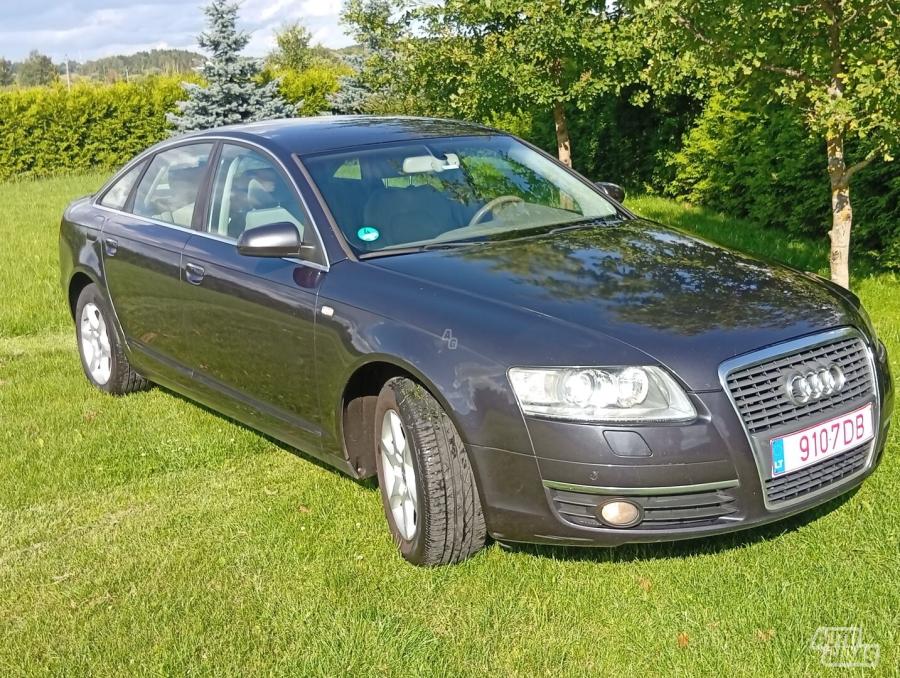 Pelēks Audi A6 2007 Viļņa, ar dzinēja tilpumu 2.00 L un nobraukumu 349 tūkst. km par 3150 €, foto 1 vietnē AUTOMOTO.COM.LV