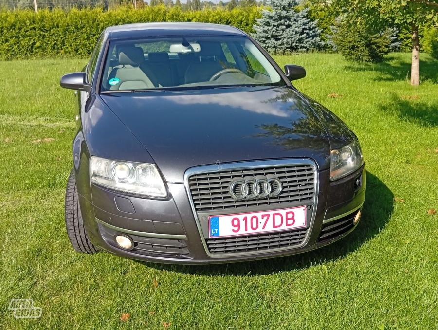 Pelēks Audi A6 2007 Viļņa, ar dzinēja tilpumu 2.00 L un nobraukumu 349 tūkst. km par 3150 €, foto 4 vietnē AUTOMOTO.COM.LV