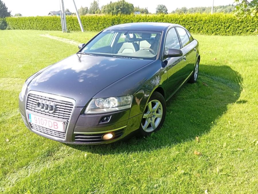 Pelēks Audi A6 2007 Viļņa, ar dzinēja tilpumu 2.00 L un nobraukumu 349 tūkst. km par 3150 €, foto 6 vietnē AUTOMOTO.COM.LV