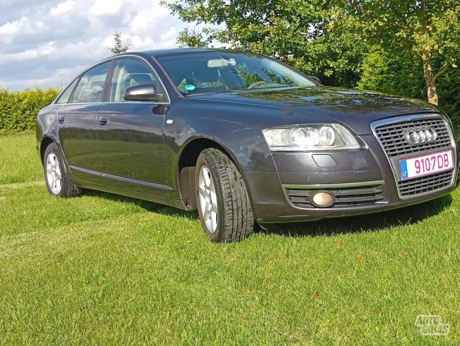 Pelēks Audi A6 2007 Viļņa, ar dzinēja tilpumu 2.00 L un nobraukumu 349 tūkst. km par 3150 €, foto 7 vietnē AUTOMOTO.COM.LV