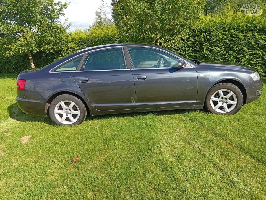 Pelēks Audi A6 2007 Viļņa, ar dzinēja tilpumu 2.00 L un nobraukumu 349 tūkst. km par 3150 €, foto 10 vietnē AUTOMOTO.COM.LV