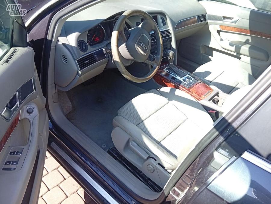 Pelēks Audi A6 2007 Viļņa, ar dzinēja tilpumu 2.00 L un nobraukumu 349 tūkst. km par 3150 €, foto 15 vietnē AUTOMOTO.COM.LV
