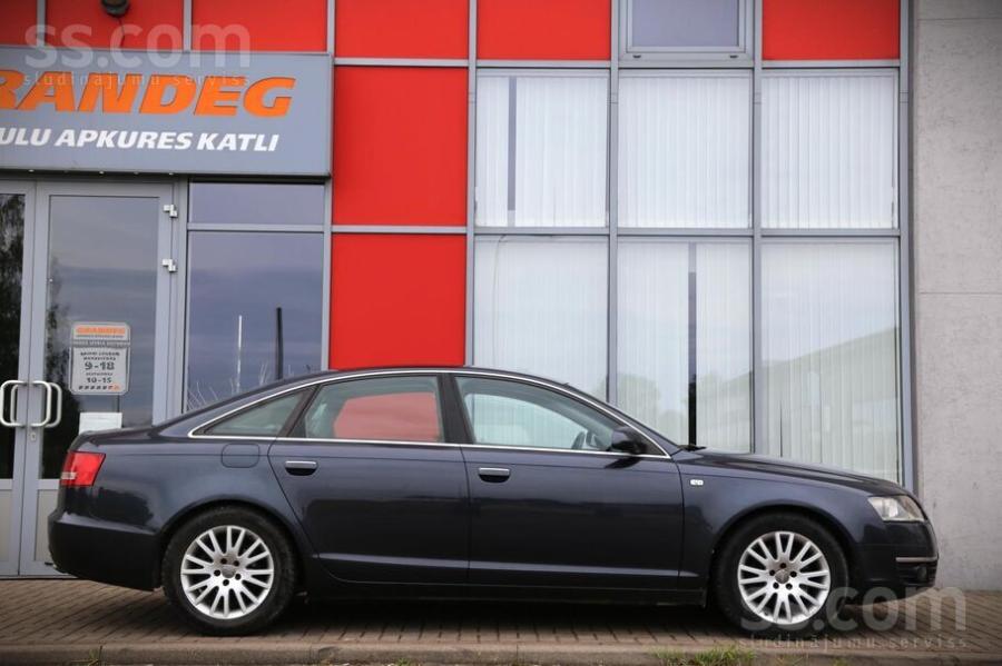 Pelēks Audi A6 2007 Rīga, ar dzinēja tilpumu 2.70 L un nobraukumu 385 tūkst. km par 3495 €, foto 4 vietnē AUTOMOTO.COM.LV