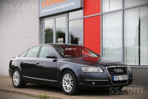 Pelēks Audi A6 2007 Rīga, ar dzinēja tilpumu 2.70 L un nobraukumu 385 tūkst. km par 3495 €, foto 5 vietnē AUTOMOTO.COM.LV