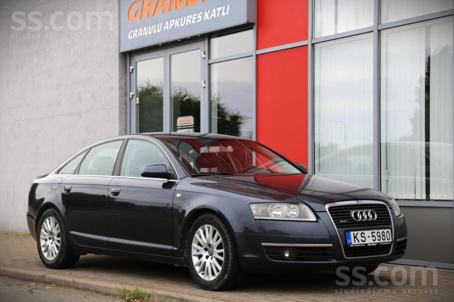 Pelēks Audi A6 2007 Rīga, ar dzinēja tilpumu 2.70 L un nobraukumu 385 tūkst. km par 3495 €, foto 5 vietnē AUTOMOTO.COM.LV