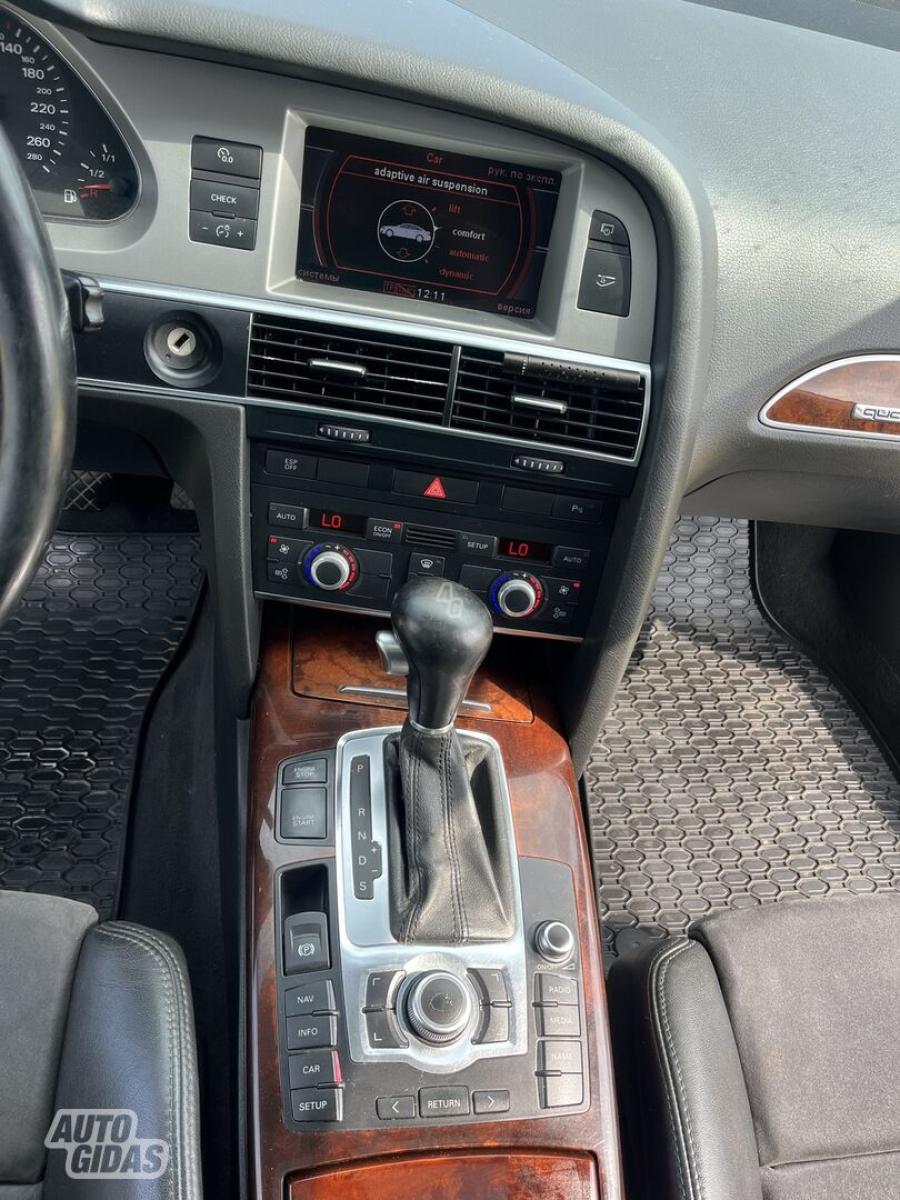 Pelēks Audi A6 2007 Molėtai, ar dzinēja tilpumu 3.00 L un nobraukumu 420 tūkst. km par 3800 €, foto 11 vietnē AUTOMOTO.COM.LV