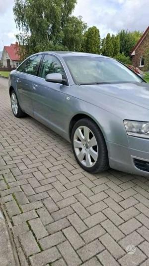 Pelēks Audi A6 2007 Raseiniai, ar dzinēja tilpumu 2.70 L un nobraukumu 329 tūkst. km par 3950 €, foto 3 vietnē AUTOMOTO.COM.LV