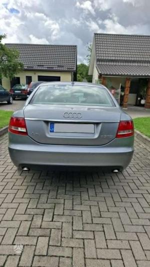 Pelēks Audi A6 2007 Raseiniai, ar dzinēja tilpumu 2.70 L un nobraukumu 329 tūkst. km par 3950 €, foto 6 vietnē AUTOMOTO.COM.LV