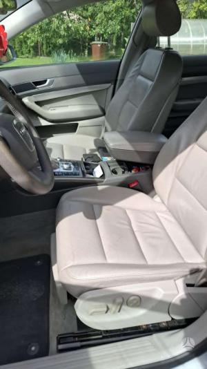 Pelēks Audi A6 2007 Raseiniai, ar dzinēja tilpumu 2.70 L un nobraukumu 329 tūkst. km par 3950 €, foto 8 vietnē AUTOMOTO.COM.LV