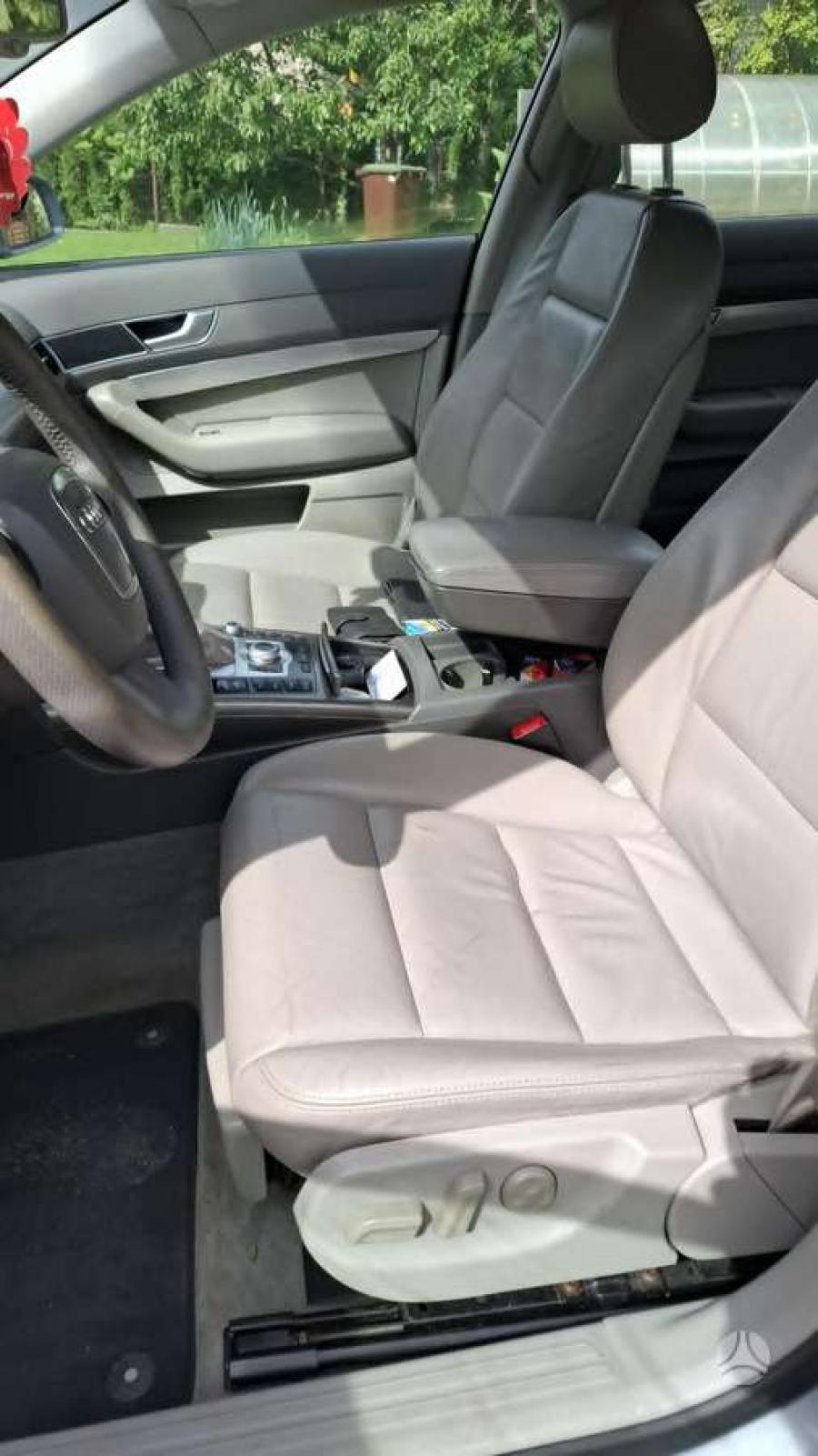 Pelēks Audi A6 2007 Raseiniai, ar dzinēja tilpumu 2.70 L un nobraukumu 329 tūkst. km par 3950 €, foto 8 vietnē AUTOMOTO.COM.LV