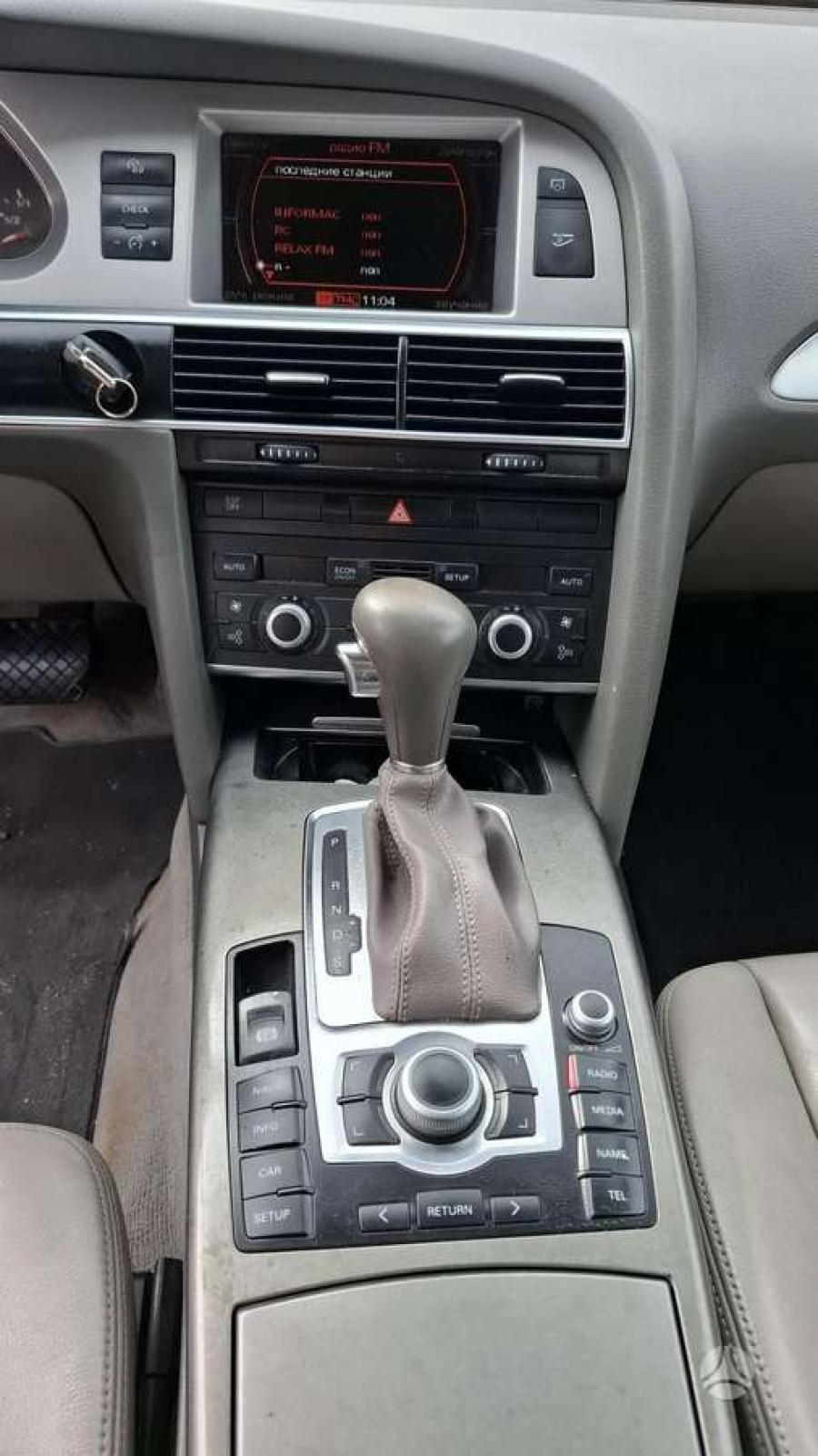Pelēks Audi A6 2007 Raseiniai, ar dzinēja tilpumu 2.70 L un nobraukumu 329 tūkst. km par 3950 €, foto 11 vietnē AUTOMOTO.COM.LV