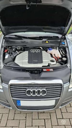 Pelēks Audi A6 2007 Raseiniai, ar dzinēja tilpumu 2.70 L un nobraukumu 329 tūkst. km par 3950 €, foto 13 vietnē AUTOMOTO.COM.LV