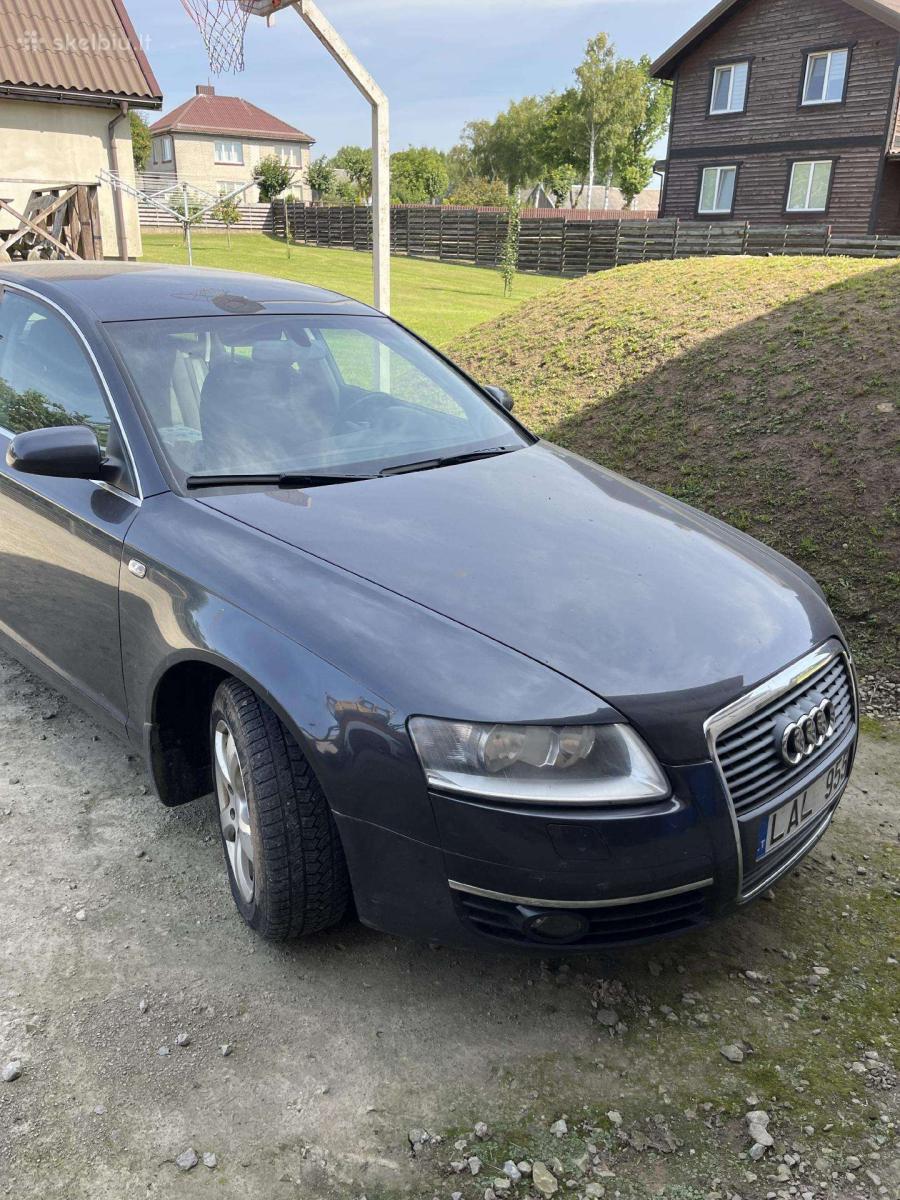 Grey Audi A6 2007 in Telschi, with an engine capacity of 2.00 L and mileage of 259 thousand km for 3500 €, photo 1 on AUTOMOTO.COM.LV