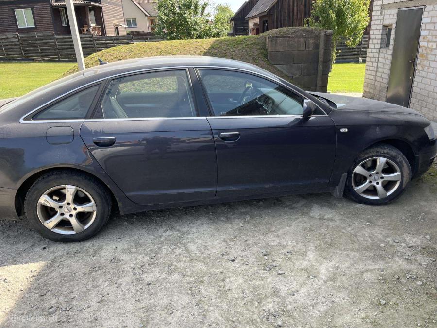 Grey Audi A6 2007 in Telschi, with an engine capacity of 2.00 L and mileage of 259 thousand km for 3500 €, photo 3 on AUTOMOTO.COM.LV