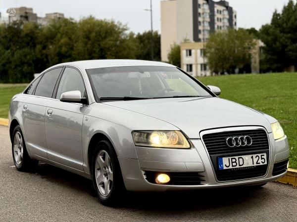 Grey Audi A6 2007 in Kaunas, with an engine capacity of 1.97 L and mileage of 390 thousand km for 2500 €, photo 3 on AUTOMOTO.COM.LV