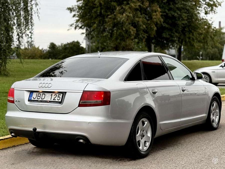 Grey Audi A6 2007 in Kaunas, with an engine capacity of 1.97 L and mileage of 390 thousand km for 2500 €, photo 4 on AUTOMOTO.COM.LV