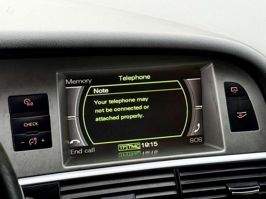 Grey Audi A6 2007 in Kaunas, with an engine capacity of 1.97 L and mileage of 390 thousand km for 2500 €, photo 14 on AUTOMOTO.COM.LV