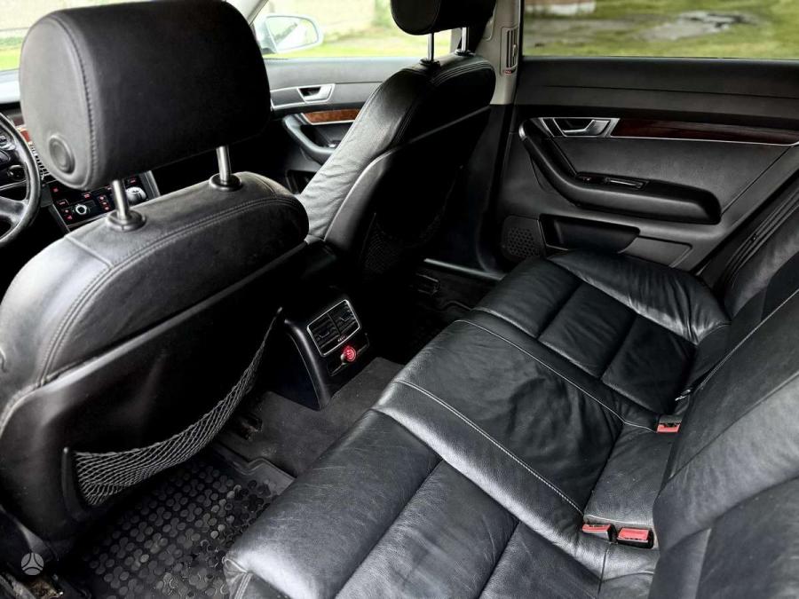 Grey Audi A6 2007 in Kaunas, with an engine capacity of 1.97 L and mileage of 390 thousand km for 2500 €, photo 19 on AUTOMOTO.COM.LV