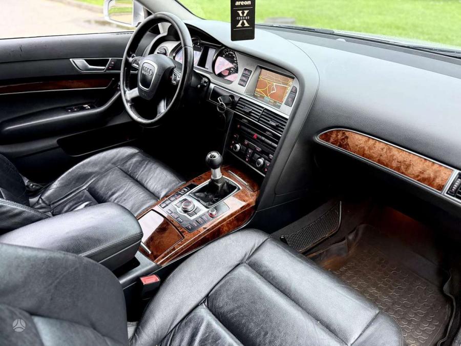 Grey Audi A6 2007 in Kaunas, with an engine capacity of 1.97 L and mileage of 390 thousand km for 2500 €, photo 23 on AUTOMOTO.COM.LV