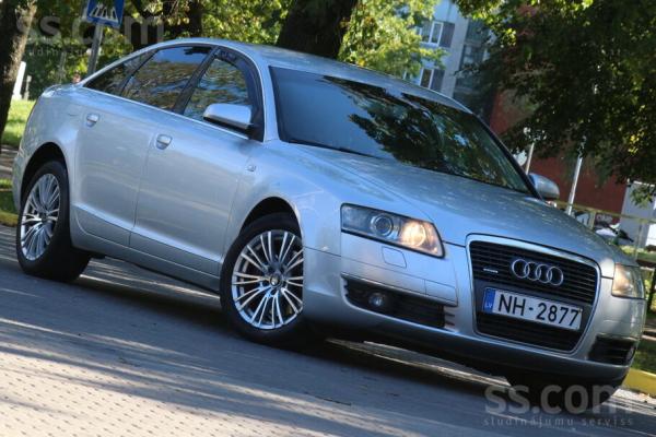 Pelēks Audi A6 2007 Rīga, ar dzinēja tilpumu 3.00 L un nobraukumu 354 tūkst. km par 3190 €, foto 4 vietnē AUTOMOTO.COM.LV
