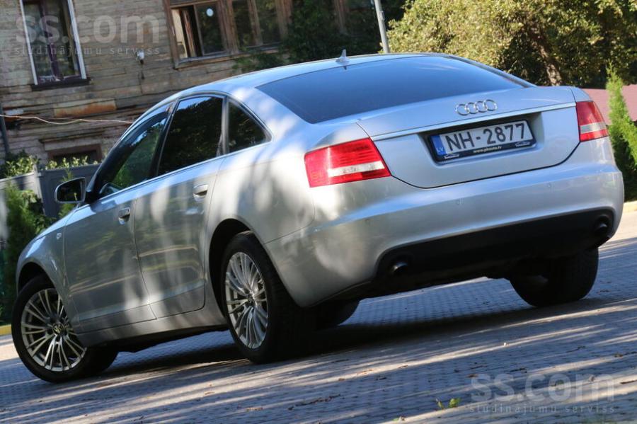 Pelēks Audi A6 2007 Rīga, ar dzinēja tilpumu 3.00 L un nobraukumu 354 tūkst. km par 3190 €, foto 5 vietnē AUTOMOTO.COM.LV