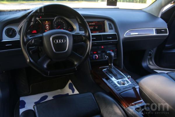 Pelēks Audi A6 2007 Rīga, ar dzinēja tilpumu 3.00 L un nobraukumu 354 tūkst. km par 3190 €, foto 9 vietnē AUTOMOTO.COM.LV