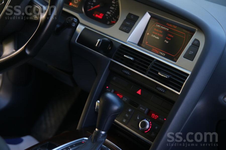 Pelēks Audi A6 2007 Rīga, ar dzinēja tilpumu 3.00 L un nobraukumu 354 tūkst. km par 3190 €, foto 12 vietnē AUTOMOTO.COM.LV