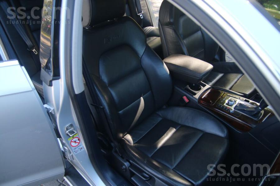 Pelēks Audi A6 2007 Rīga, ar dzinēja tilpumu 3.00 L un nobraukumu 354 tūkst. km par 3190 €, foto 13 vietnē AUTOMOTO.COM.LV