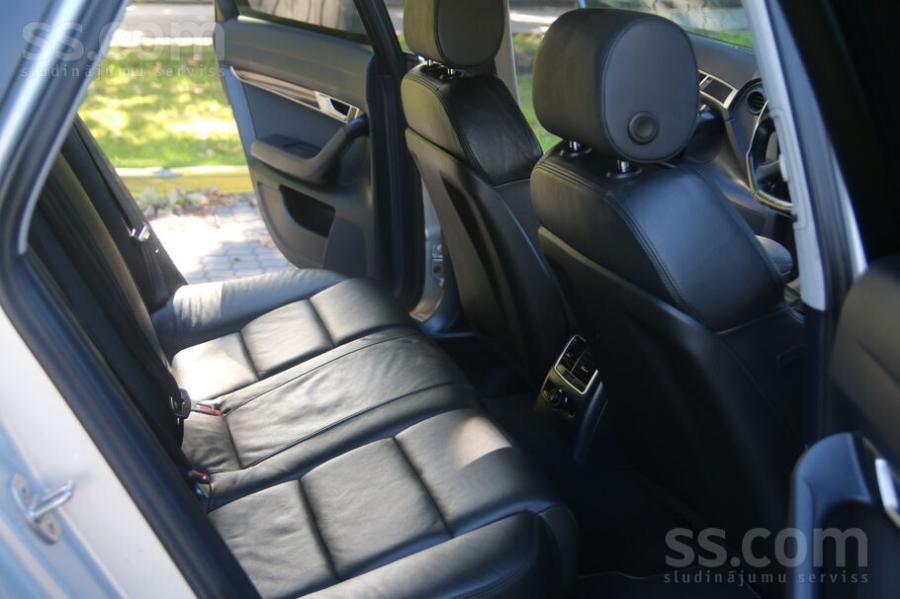Pelēks Audi A6 2007 Rīga, ar dzinēja tilpumu 3.00 L un nobraukumu 354 tūkst. km par 3190 €, foto 16 vietnē AUTOMOTO.COM.LV