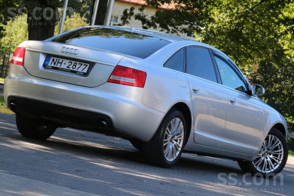 Pelēks Audi A6 2007 Rīga, ar dzinēja tilpumu 3.00 L un nobraukumu 354 tūkst. km par 3190 €, foto 3 vietnē AUTOMOTO.COM.LV