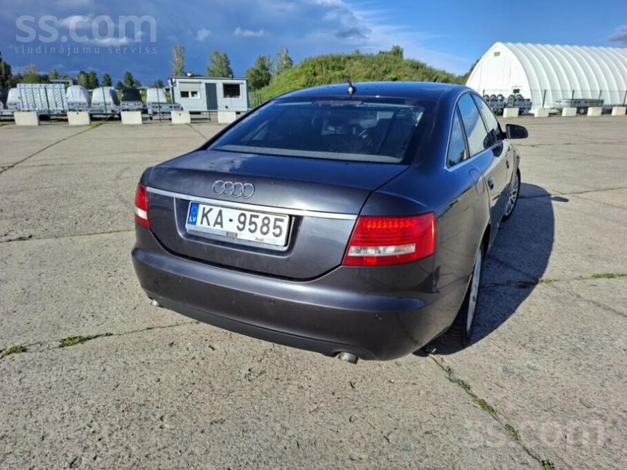 Grey Audi A6 2007 in Riga, with an engine capacity of 2.70 L and mileage of 450 thousand km for 1900 €, photo 6 on AUTOMOTO.COM.LV