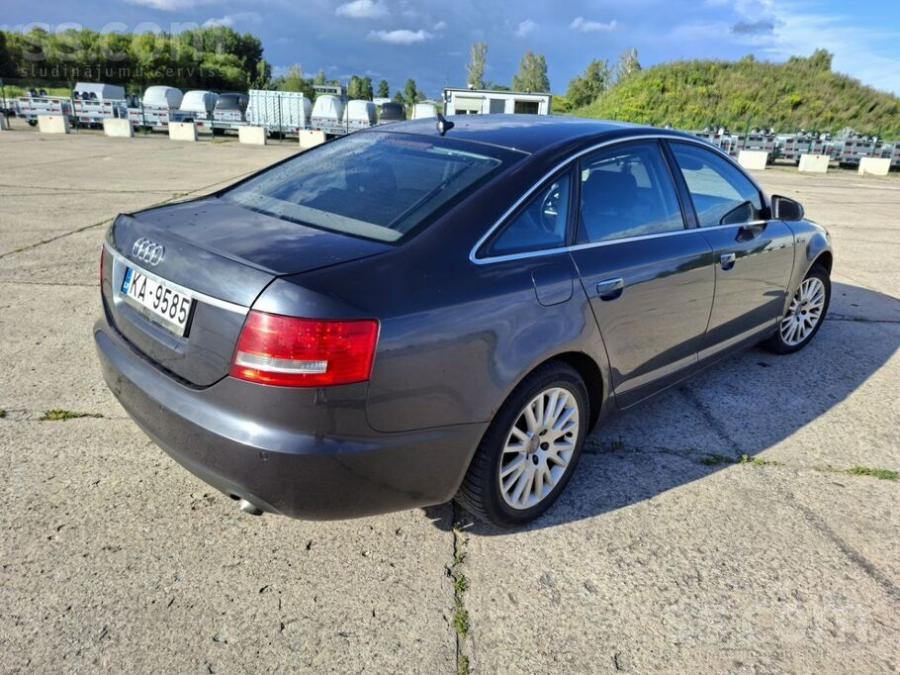 Grey Audi A6 2007 in Riga, with an engine capacity of 2.70 L and mileage of 450 thousand km for 1900 €, photo 7 on AUTOMOTO.COM.LV