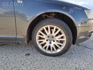 Grey Audi A6 2007 in Riga, with an engine capacity of 2.70 L and mileage of 450 thousand km for 1900 €, photo 9 on AUTOMOTO.COM.LV