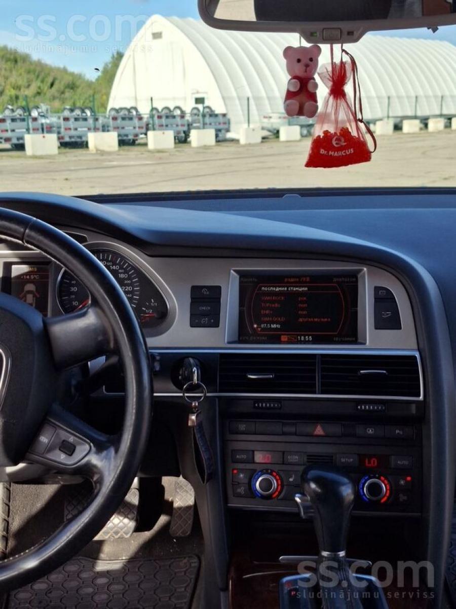 Grey Audi A6 2007 in Riga, with an engine capacity of 2.70 L and mileage of 450 thousand km for 1900 €, photo 18 on AUTOMOTO.COM.LV