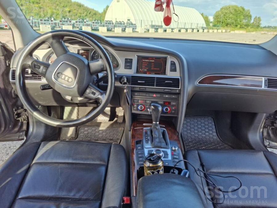 Grey Audi A6 2007 in Riga, with an engine capacity of 2.70 L and mileage of 450 thousand km for 1900 €, photo 19 on AUTOMOTO.COM.LV