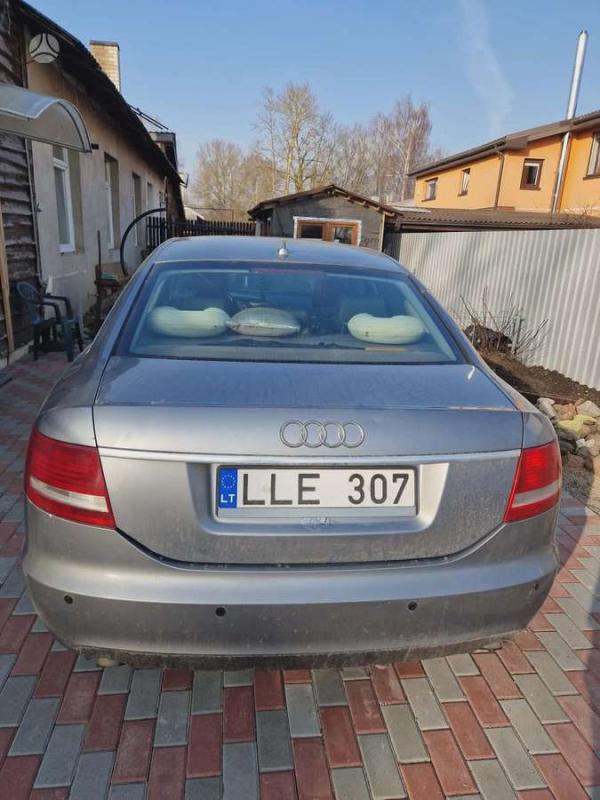 Audi A6 2007 in Siauliai on AUTOMOTO.COM.LV Grey Audi A6 2007 in Siauliai, with an engine capacity of 2.70 L and mileage of 335 thousand km for 2500 β¬, photo 4 on AUTOMOTO.COM.LV