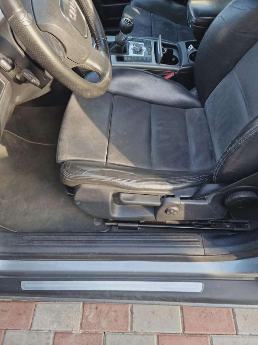 Grey Audi A6 2007 in Siauliai, with an engine capacity of 2.70 L and mileage of 335 thousand km for 2500 €, photo 7 on AUTOMOTO.COM.LV