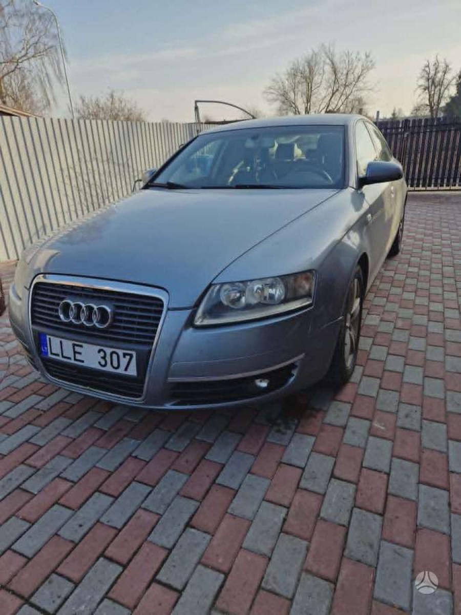 Grey Audi A6 2007 in Siauliai, with an engine capacity of 2.70 L and mileage of 335 thousand km for 2500 €, photo 8 on AUTOMOTO.COM.LV