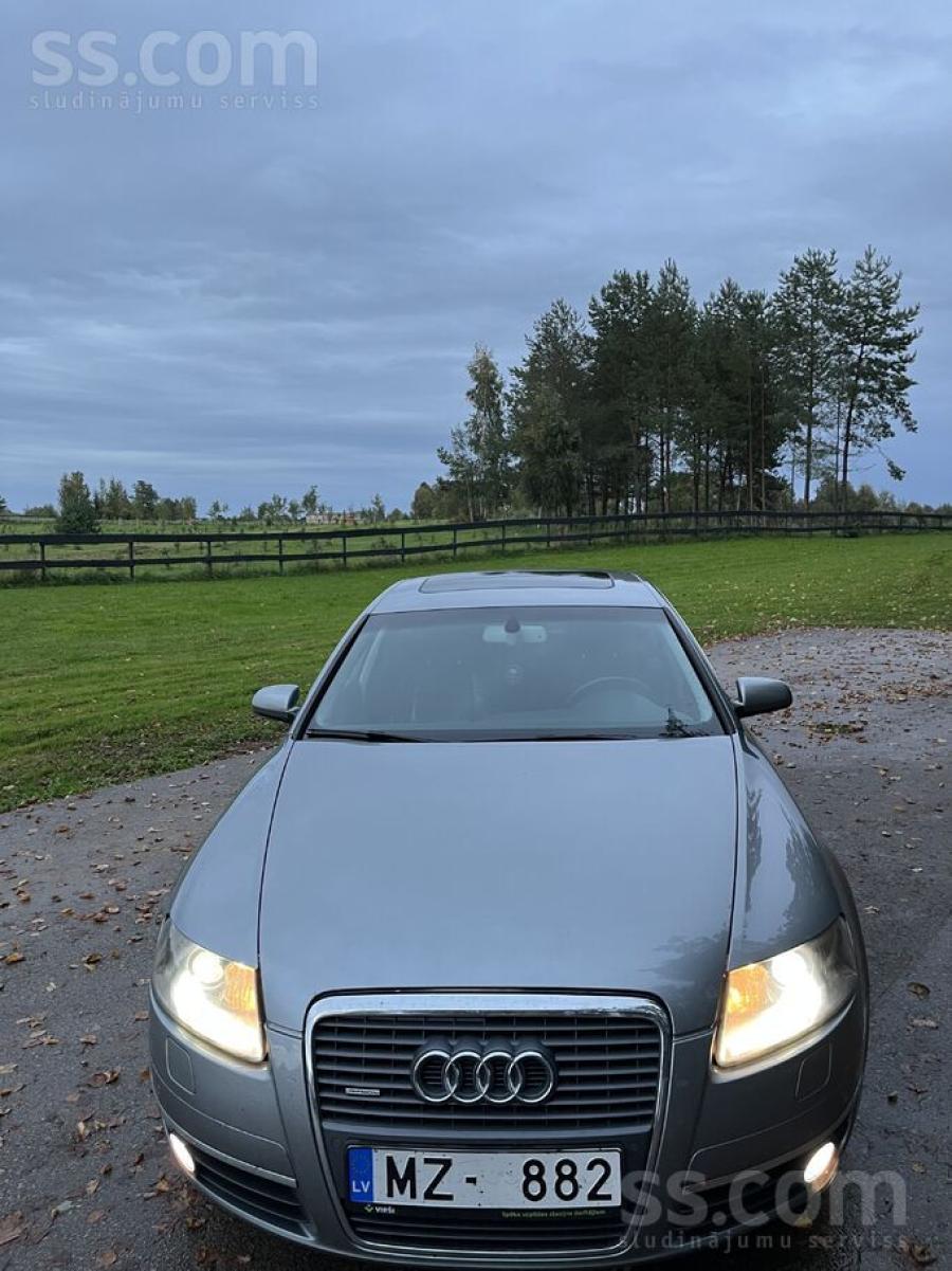 Grey Audi A6 2007 in Aizkraukle, with an engine capacity of 2.70 L and mileage of 316 thousand km for 3200 €, photo 1 on AUTOMOTO.COM.LV