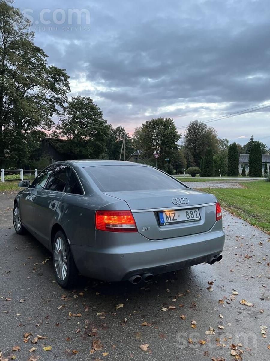Grey Audi A6 2007 in Aizkraukle, with an engine capacity of 2.70 L and mileage of 316 thousand km for 3200 €, photo 3 on AUTOMOTO.COM.LV