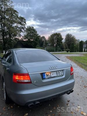 Grey Audi A6 2007 in Aizkraukle, with an engine capacity of 2.70 L and mileage of 316 thousand km for 3200 €, photo 4 on AUTOMOTO.COM.LV